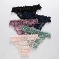 China Arrival Panties Women Printed Shorts Lace Briefs for Girls for sale