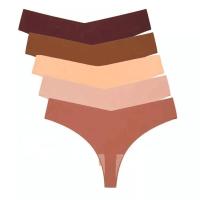 China New Design Wholesale Sexy Women&prime;s Underwear Seamless Lady Panties Thongs Custom Briefs for sale