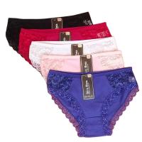 China Factory Direct Sale Custom Brand New Fashion Women&prime;s Cotton Underwear Women Panties Sexy Lace Cotton Underwear for sale