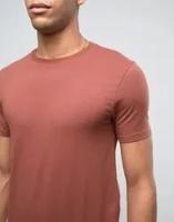 China Top Quality Classical 100% Cotton T Shirt Regular Fit Palin Scoop Neck T Shirt for Men for sale