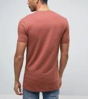 China Top Quality Classical 100% Cotton T Shirt Regular Fit Palin Scoop Neck T Shirt for Men for sale