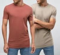 China Top Quality Classical 100% Cotton T Shirt Regular Fit Palin Scoop Neck T Shirt for Men for sale