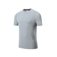 China Low Price Men Sports T Shirts Compression Breathable Quick Dry Athletic Fitness Men Gym T Shirts Running Shirt for sale