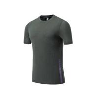 China Low Price Men Sports T Shirts Compression Breathable Quick Dry Athletic Fitness Men Gym T Shirts Running Shirt for sale