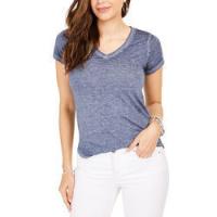 China T-Shirts Wholesale Fashion Ladies Blouse Casual Women Summer Plain V Neck T Shirt Custom Designed T Shirts Top for Women for sale