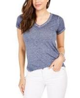 China T-Shirts Wholesale Fashion Ladies Blouse Casual Women Summer Plain V Neck T Shirt Custom Designed T Shirts Top for Women for sale