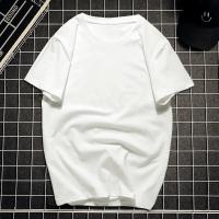 China View Larger Imageadd to Comparesharecustom Tshirt 100% Premium Pure Cotton Plain Black White Classic Short Sleeved Tee Summer Casual High Quality Men T Shirts for sale