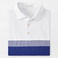 China View Larger Imageadd to Comparesharecustom Logo Embroidered High Quality Color Matching Striped Fashion Casual Lapel Short Sleeve Men&prime; S Polo Shirts for sale