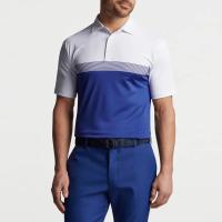 China View Larger Imageadd to Comparesharecustom Logo Embroidered High Quality Color Matching Striped Fashion Casual Lapel Short Sleeve Men&prime; S Polo Shirts for sale