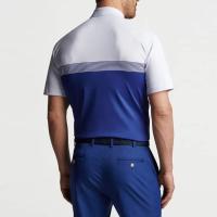 China View Larger Imageadd to Comparesharecustom Logo Embroidered High Quality Color Matching Striped Fashion Casual Lapel Short Sleeve Men&prime; S Polo Shirts for sale