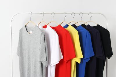 China 210 GSM Cotton T-Shirt Men Casual Short Sleeve O-Neck T Shirt Comfortable Solid Color Tops Tees for sale