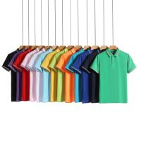 China Golf Polo Shirt Tops Leisure Sportswear Spring Summer Clothes Golf Clothing Polos Shirt with Printed Logo for sale