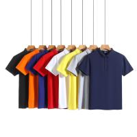 China Polo T-Shirt Embroidered Soft Cotton Polo 100% Cotton Plain T Shirts Cotton Blank Men Polo for sale
