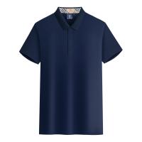China Polo T-Shirt Embroidered Soft Cotton Polo 100% Cotton Plain T Shirts Cotton Blank Men Polo for sale