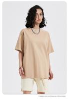 China Oversized Men T Shirt Custom Logo Washed Tee Shirt for Summer for sale