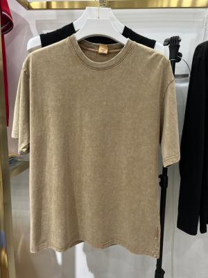 China Summer Cotton T-Shirt Short-Sleeve Man T Shirt Short Sleeve T Shirts Tops Pure Color Tee for Men for sale