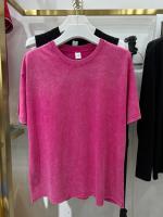 China High Quality Classical Shirts 100% Cotton T-Shirt Regular Fit Palin Scoop Neck T Shirt for Men for sale