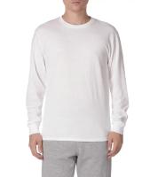 China Men&prime;s 50% Cotton 50% Polyester Heavy Weight Jersey Long Sleeve T-Shirt for sale