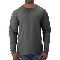 China Men&prime;s 50% Cotton 50% Polyester Heavy Weight Jersey Long Sleeve T-Shirt for sale