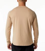 China Fashion Men&prime;s Fitted Long Sleeve 94% Cotton 6% Elasticity Custom Logo Shirt for sale