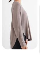 China New Sportswear Women&prime;s Long-Sleeved Loose T-Shirt Fitness Clothes for sale