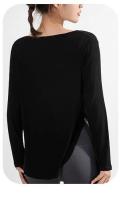 China New Sportswear Women&prime;s Long-Sleeved Loose T-Shirt Fitness Clothes for sale