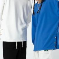 China 2023 Spring New Solid Color Heavy Round Neck Hoodie Loose Fashion Couple Clothes Men&prime;s and Women&prime;s Long-Sleeved T-Shirt for sale
