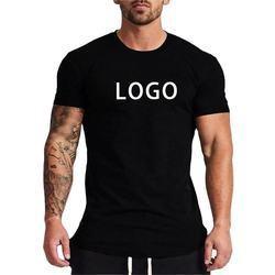 China Wholesale Customized Cotton Spandex Mens Shirts Casual Comfortable Breathable Multi Color Options T Shirts for Men for sale