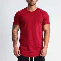 China Wholesale Customized Cotton Spandex Mens Shirts Casual Comfortable Breathable Multi Color Options T Shirts for Men for sale