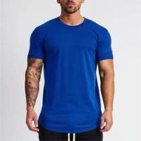 China Wholesale Customized Cotton Spandex Mens Shirts Casual Comfortable Breathable Multi Color Options T Shirts for Men for sale