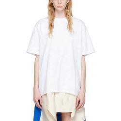 China 100%Cotton Curved Hem Women&prime;s Clothing T-Shir Print Pattern T-Shirt Oversize Tshirt Drop-Shoulder Graphic T-Shirts for Women for sale