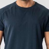 China Wholesale Workout New Arrivals Hot Sale 95% Cotton 5% Elastane Mens Muscle Fit Gym Breathable T Shirt for Men for sale