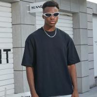 China Wholesale Men Blank T-Shirt Custom Quality Cotton Loose Drop Shoulder Oversized T Shirt for sale