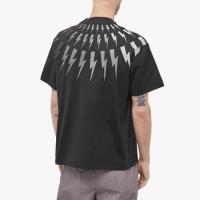China 100% Cotton Black T Shirt Men Custom Casual Mock Neck Printed T Shirts for sale