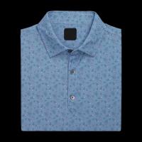 China Custom Logo Pattern Printing Men Polo Shirts High Quality Casual Sports Golf Clothes Wholesale Golf Polo T-Shirt for sale