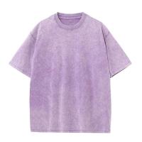 China Pure Cotton Men Cotton T Shirts Short Sleeve Mixed Color Old Vintage for sale