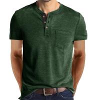China Short Sleeve Men Cotton T Shirts Henry Sympathized With Europe And America for sale