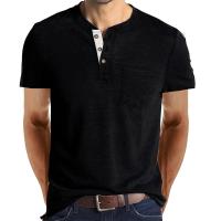 China Short Sleeve Men Cotton T Shirts Henry Sympathized With Europe And America for sale