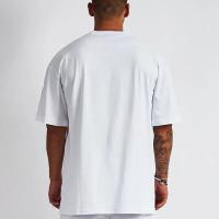 China Luxury Men Cotton T Shirts Cotton Loose Fit  Blank Oversized for sale