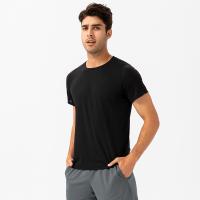 China Loose Round Neck T Shirt Running Quick Dry Absorbent Breathable for sale