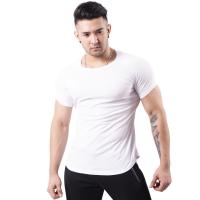 China Fashion Men Cotton T Shirts Outdoor Training Customized Material for sale