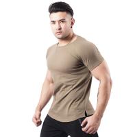 China Fashion Men Cotton T Shirts Outdoor Training Customized Material for sale