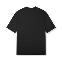 China Loose Sports Casual Oversized T Shirt S Solid Color Cotton Large Size for sale