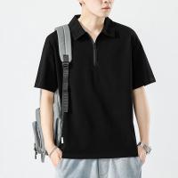 China Custom Logo Casual Oversized T Shirt  Plus Size S Polo Shirt for sale