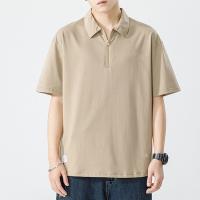 China Custom Logo Casual Oversized T Shirt  Plus Size S Polo Shirt for sale