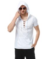 China S Plain Men Cotton T Shirts Plain Dyed Blanks Oversized Hoodie for sale