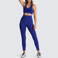 China Ropa Deportiva Mujer Custom Logo Workout Wear Suit Women Sportswear Set Activewear High Waist Seamless Fitness Yoga Sets Women for sale
