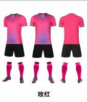 China Sport Football Suit Print Adult Quick Drying Breathable Training Suit Competition Sports Suit for sale