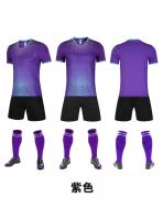 China Sport Football Suit Print Adult Quick Drying Breathable Training Suit Competition Sports Suit for sale