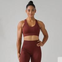 China Ribbed Zipper Women Gym Set 6 Piece Seamless Activewear Plain Dyed for sale